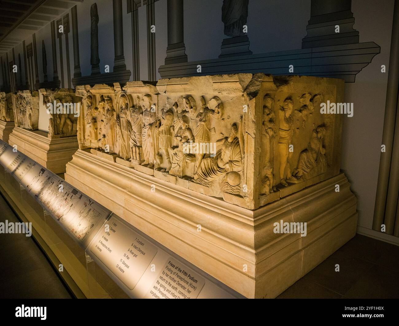 Aydin Archaeological Museum. The Museum contains statues, tombs ...