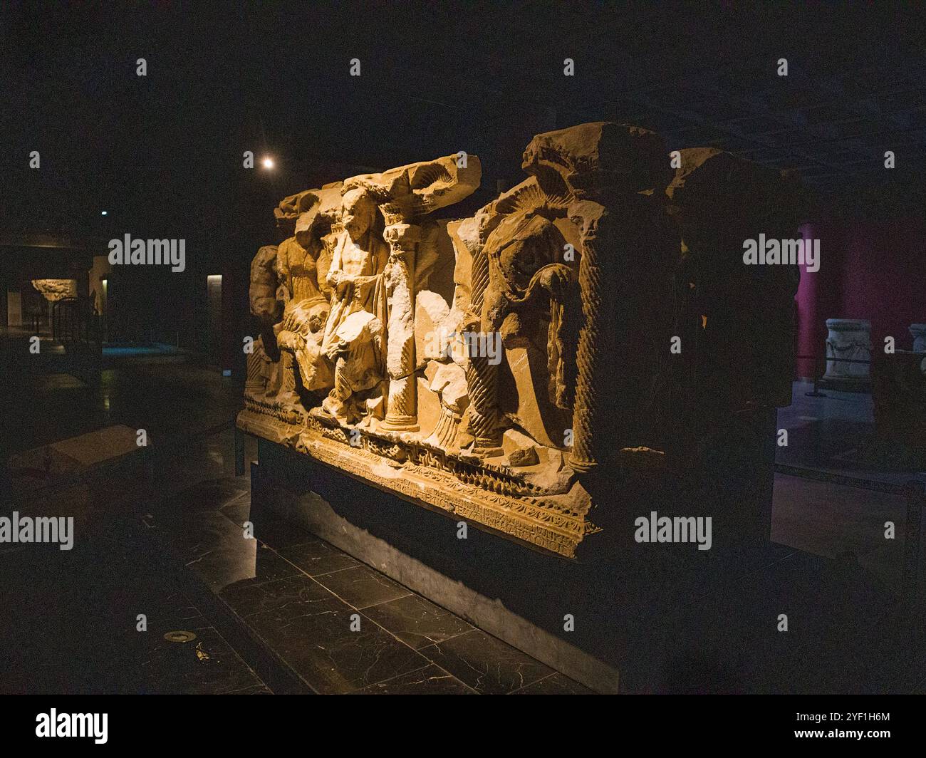 Aydin Archaeological Museum. The Museum contains statues, tombs ...