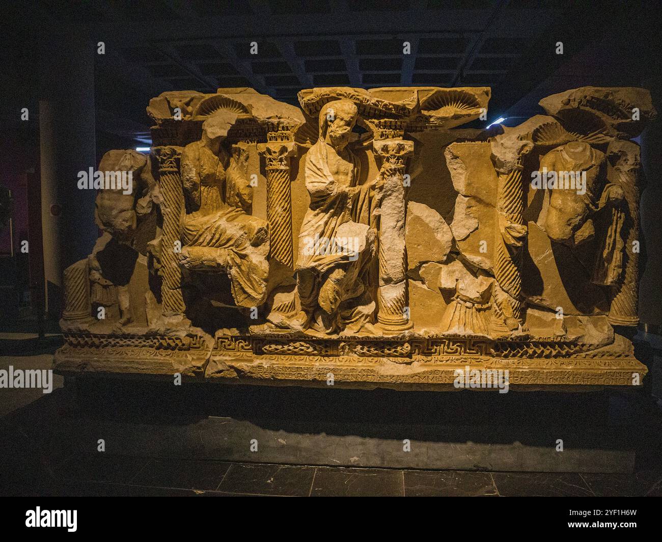 Aydin Archaeological Museum. The Museum contains statues, tombs ...