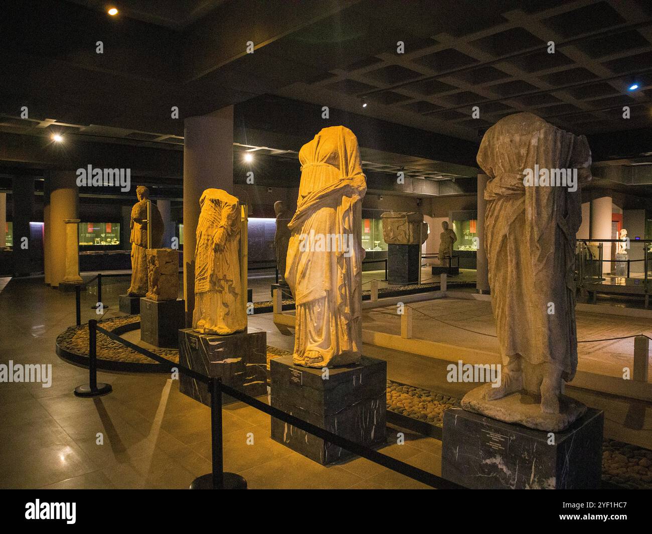 Aydin Archaeological Museum. The Museum contains statues, tombs ...