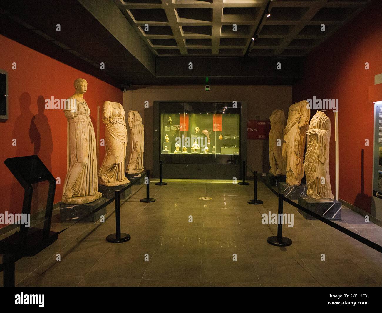 Aydin Archaeological Museum. The Museum contains statues, tombs ...