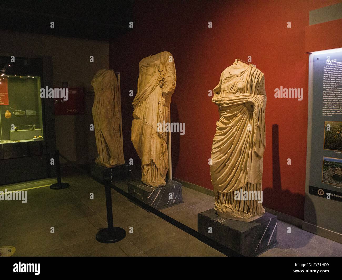 Aydin Archaeological Museum. The Museum contains statues, tombs ...