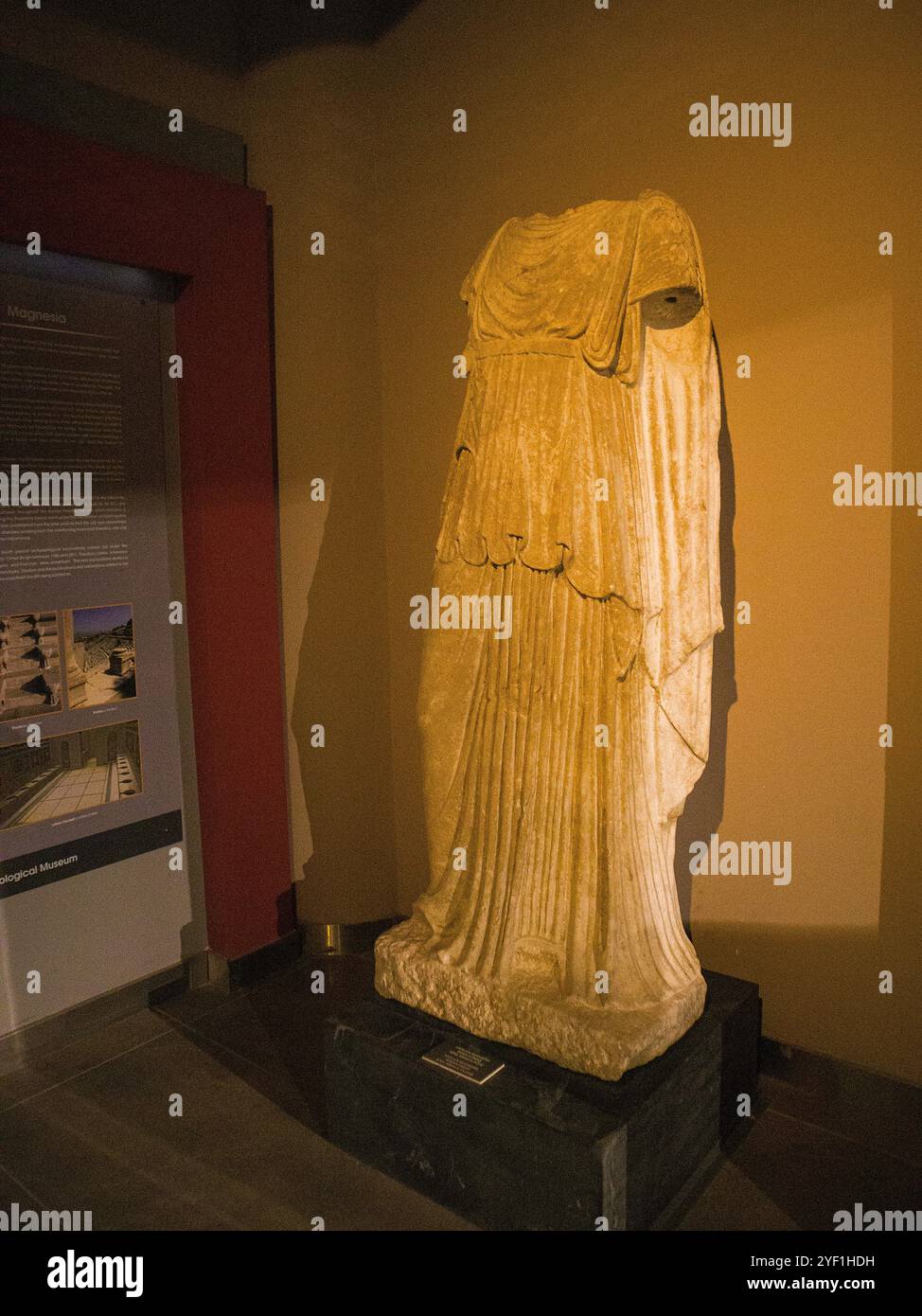 Aydin Archaeological Museum. The Museum contains statues, tombs ...