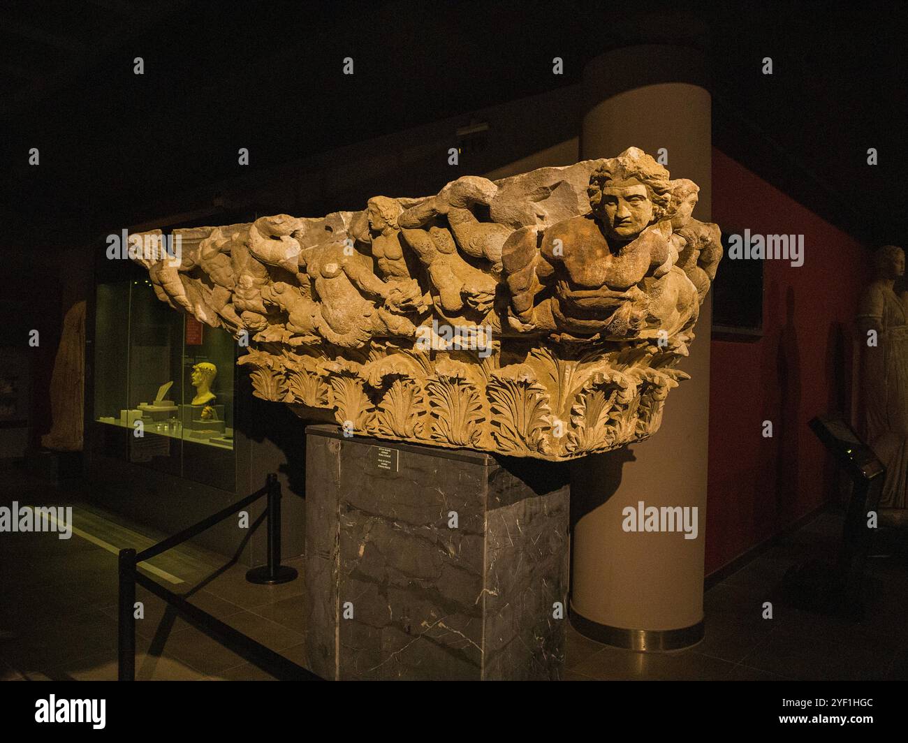 Aydin Archaeological Museum. The Museum contains statues, tombs ...