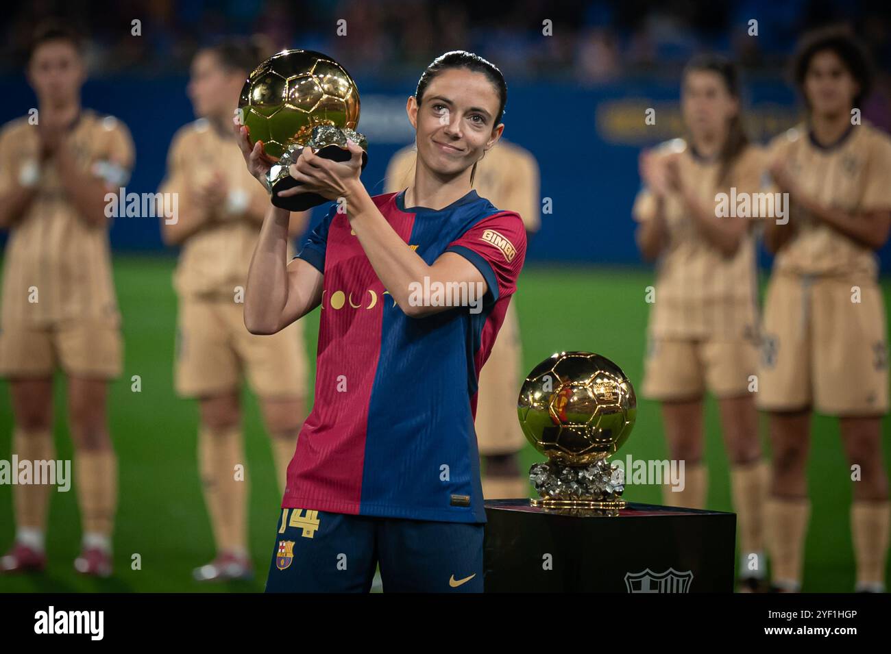 Aitana bonmati 2024 ballon d'or hi-res stock photography and images - Alamy