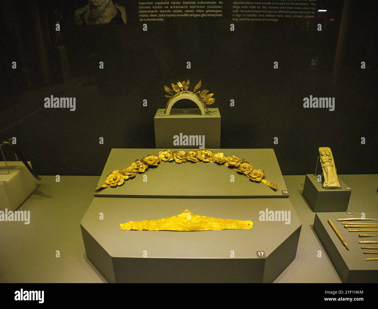 Aydin Archaeological Museum. The Museum contains statues, tombs ...