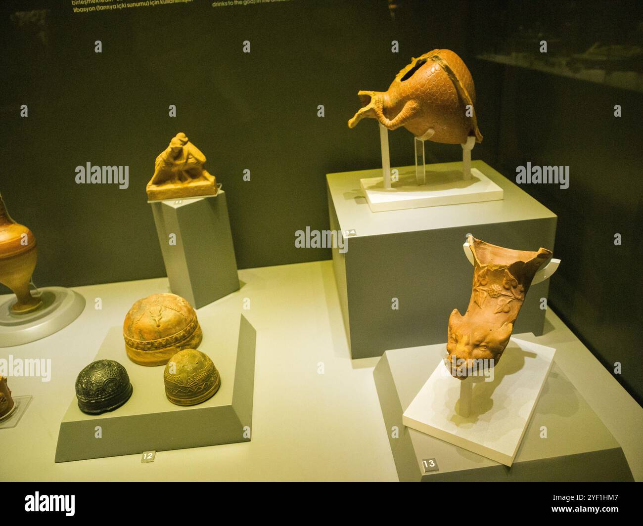 Aydin Archaeological Museum. The Museum contains statues, tombs ...