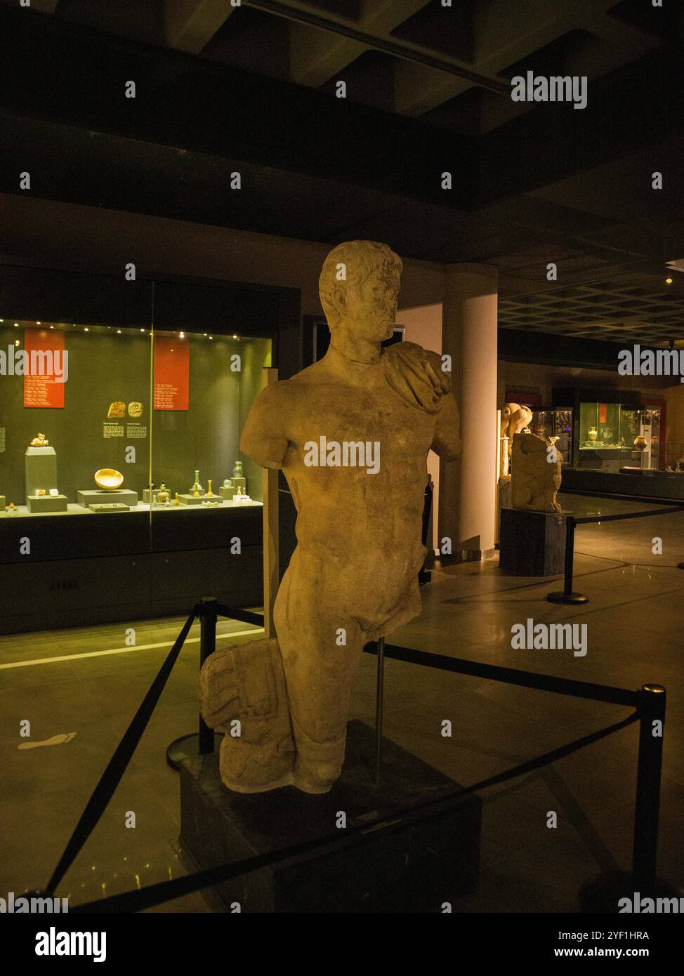 Aydin Archaeological Museum. The Museum contains statues, tombs ...