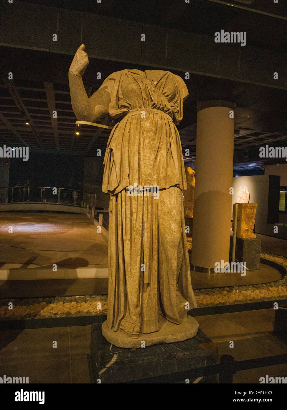 Aydin Archaeological Museum. The Museum contains statues, tombs ...