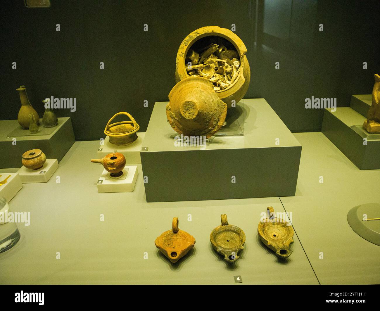 Aydin Archaeological Museum. The Museum contains statues, tombs ...