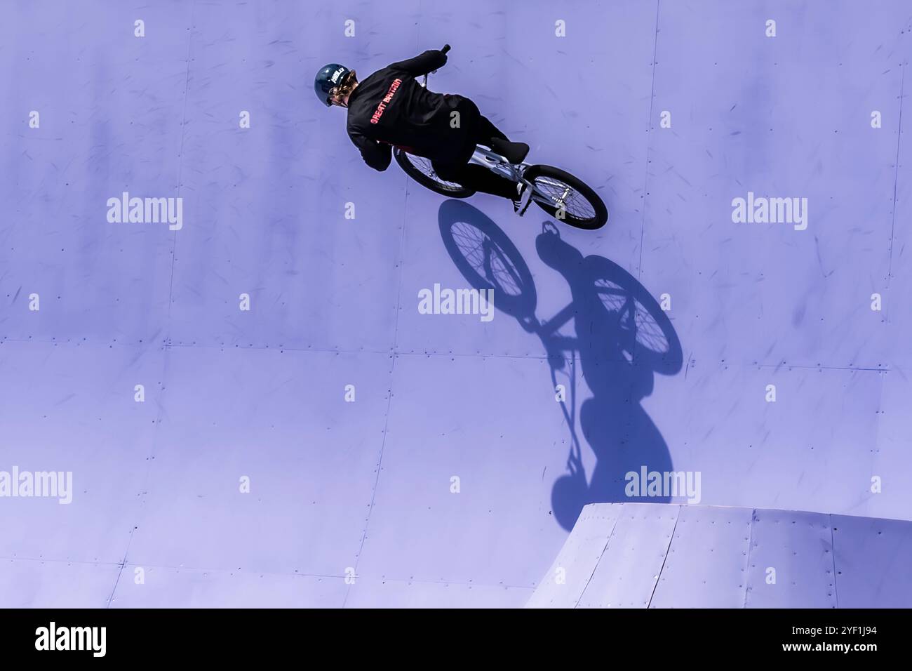 Kieran Reilly (GBR) wins the gold medal in the Cycling BMX Freestyle ...