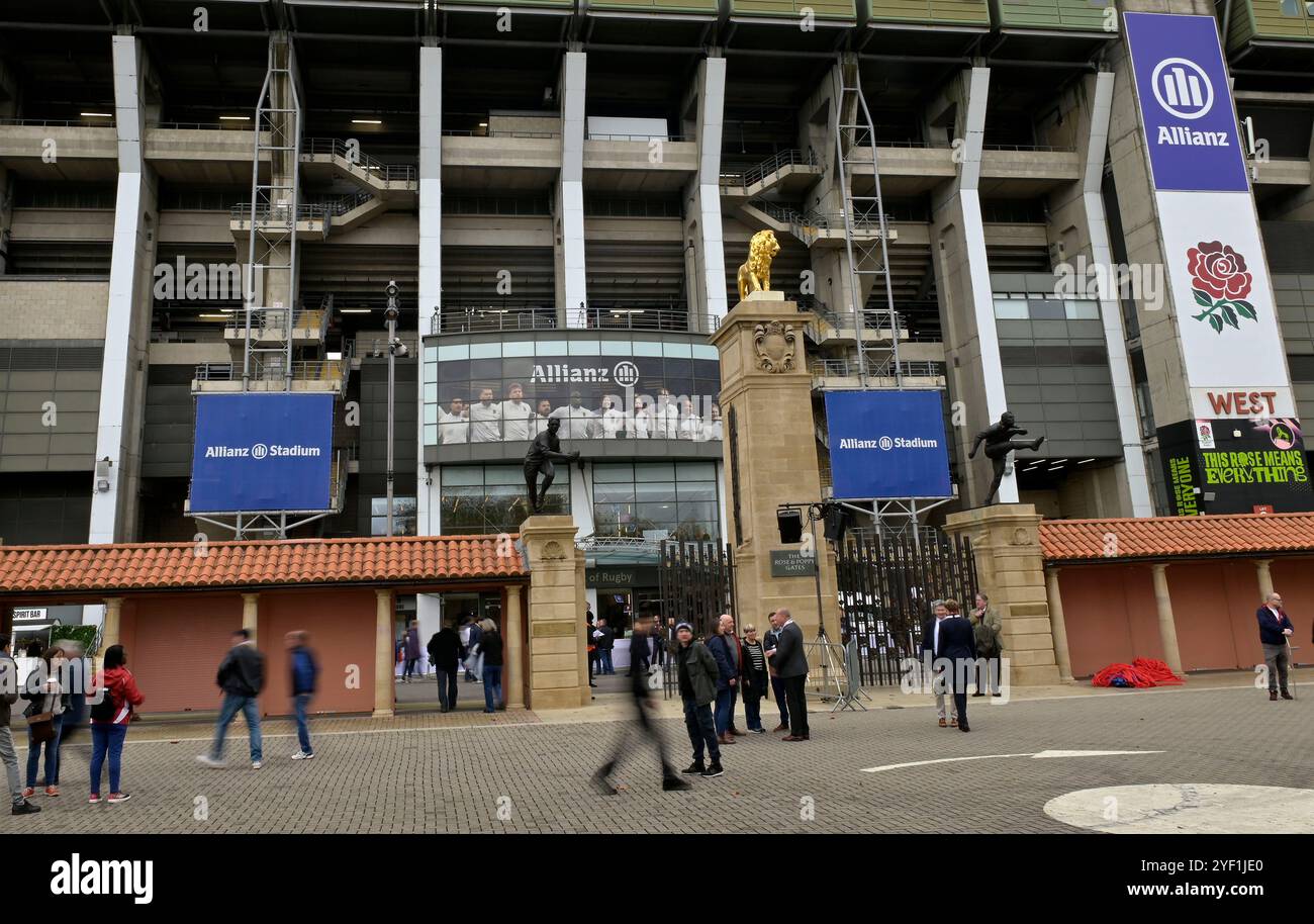 Twickenham, United Kingdom. 02nd Nov, 2024. Autumn International ...