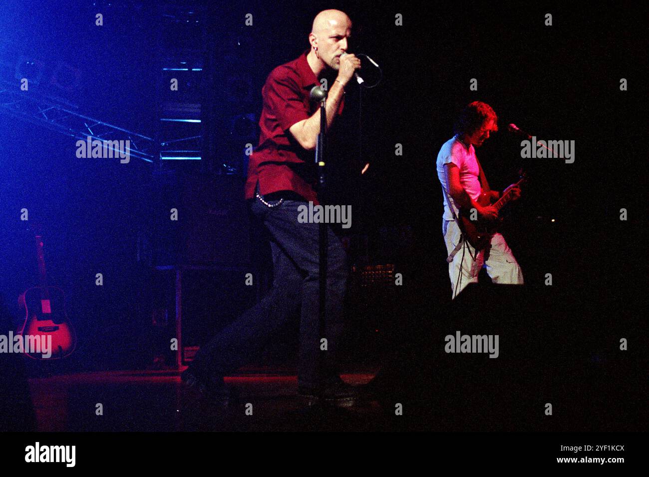 Milan Italy 04/05/1999: Pau (Paolo Bruni) singer and guitarist of the ...