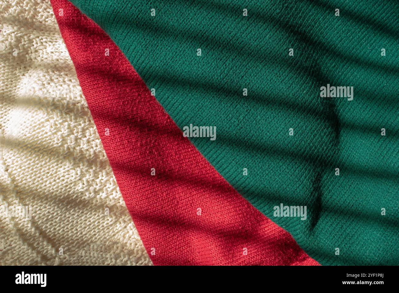 Green fabric sweater texture background hi-res stock photography and ...