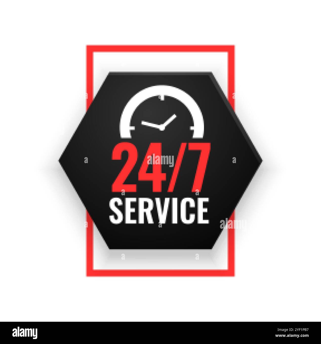 24 hour service Stock Vector Images - Alamy