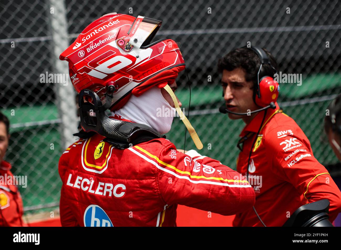LECLERC Charles (mco), Scuderia Ferrari SF-24, portrait during the ...