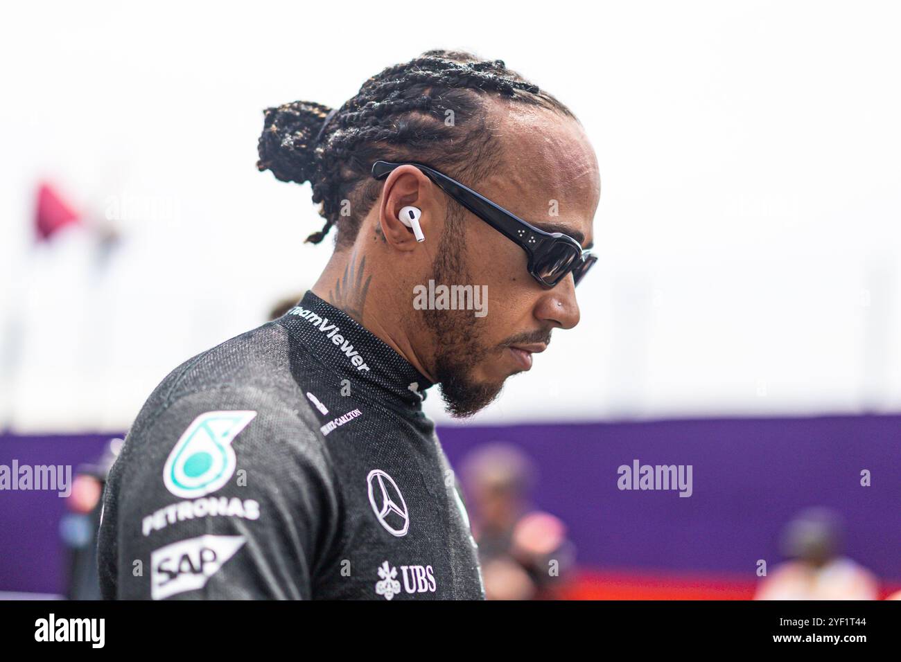 Lewis hamilton grid 2024 hi-res stock photography and images - Alamy