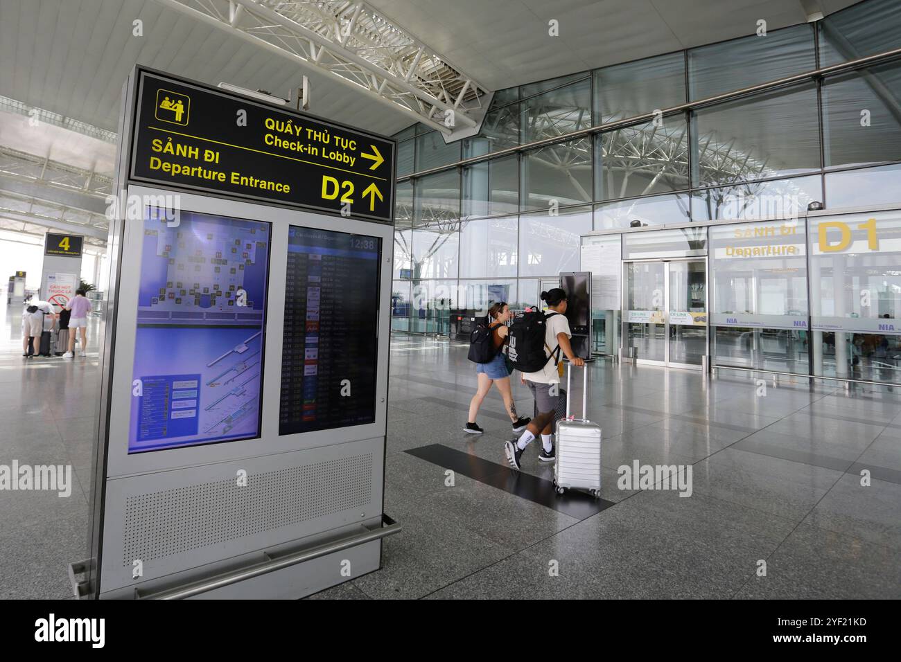 Hanoi, Vietnam - July 26, 2023: Panoramic view of Noi Bai International ...
