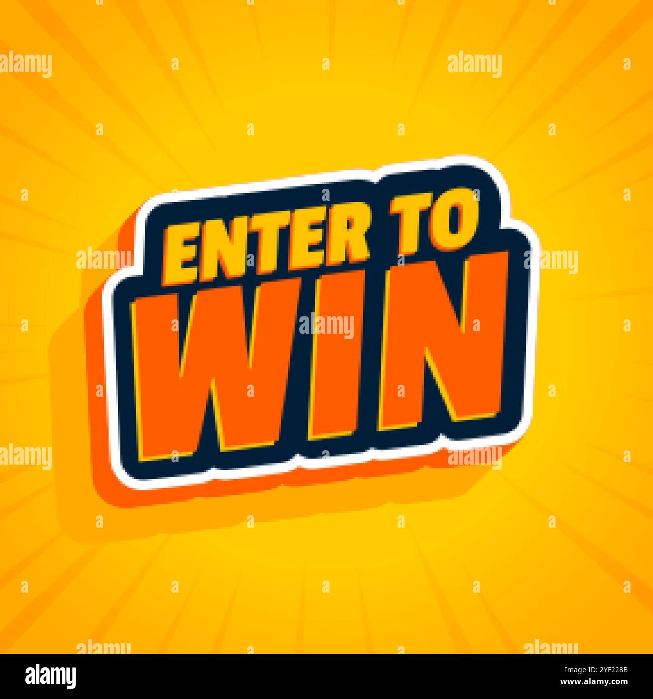 Enter win contest Stock Vector Images - Alamy