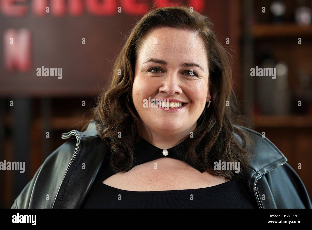 Jessica Gunning arrives at an FYC screening of "Baby Reindeer" on ...