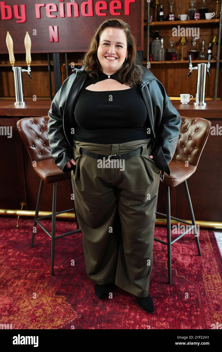 Jessica Gunning arrives at an FYC screening of "Baby Reindeer" on ...