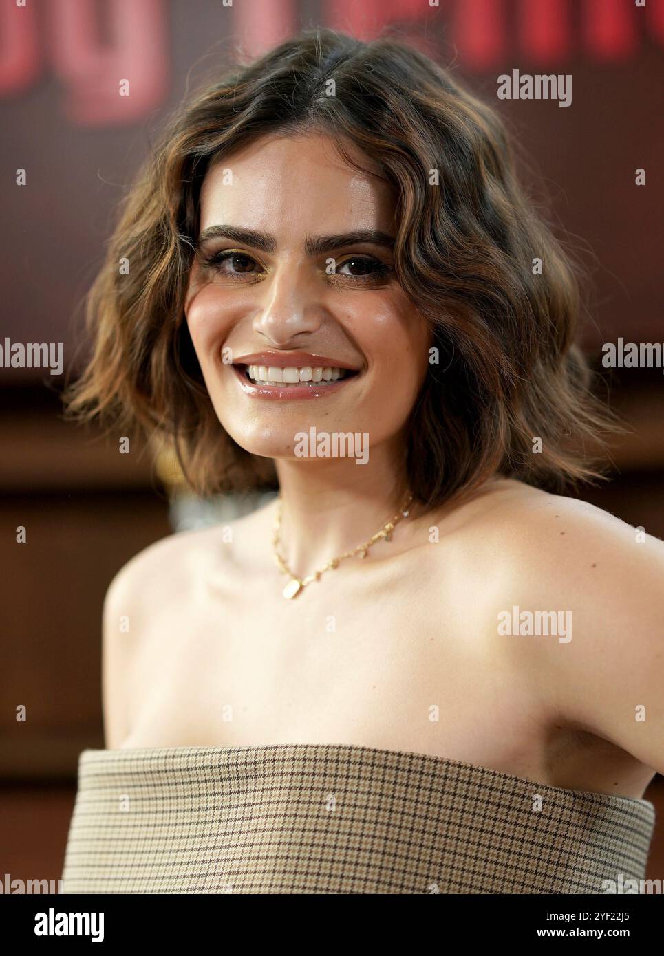 Nava Mau arrives at an FYC screening of "Baby Reindeer" on Saturday ...