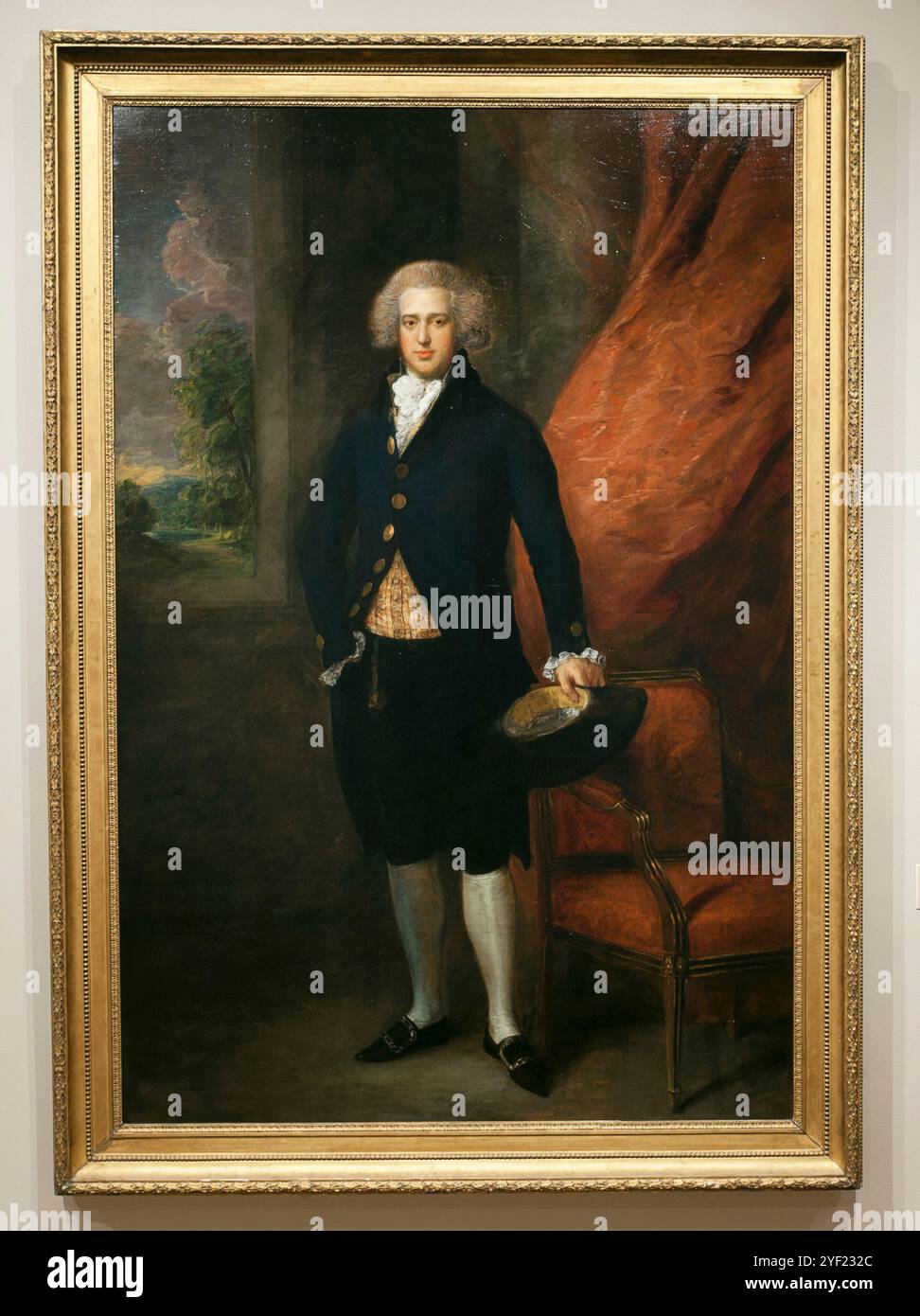 Portrait of John Langston, Esquire, of Sarsden. Thomas Gainsborough R.A ...