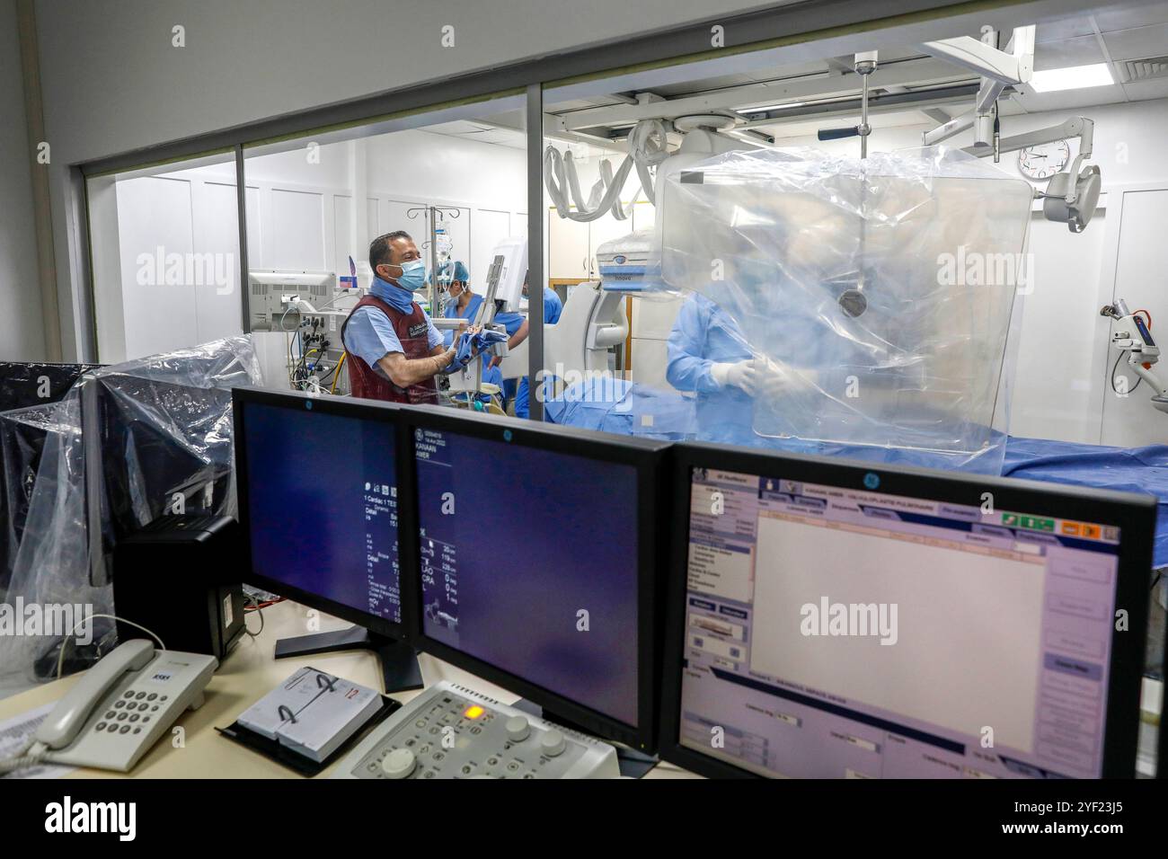 Cardiac surgery at Hotel Dieu de France hospital in Beirut, Lebanon ...