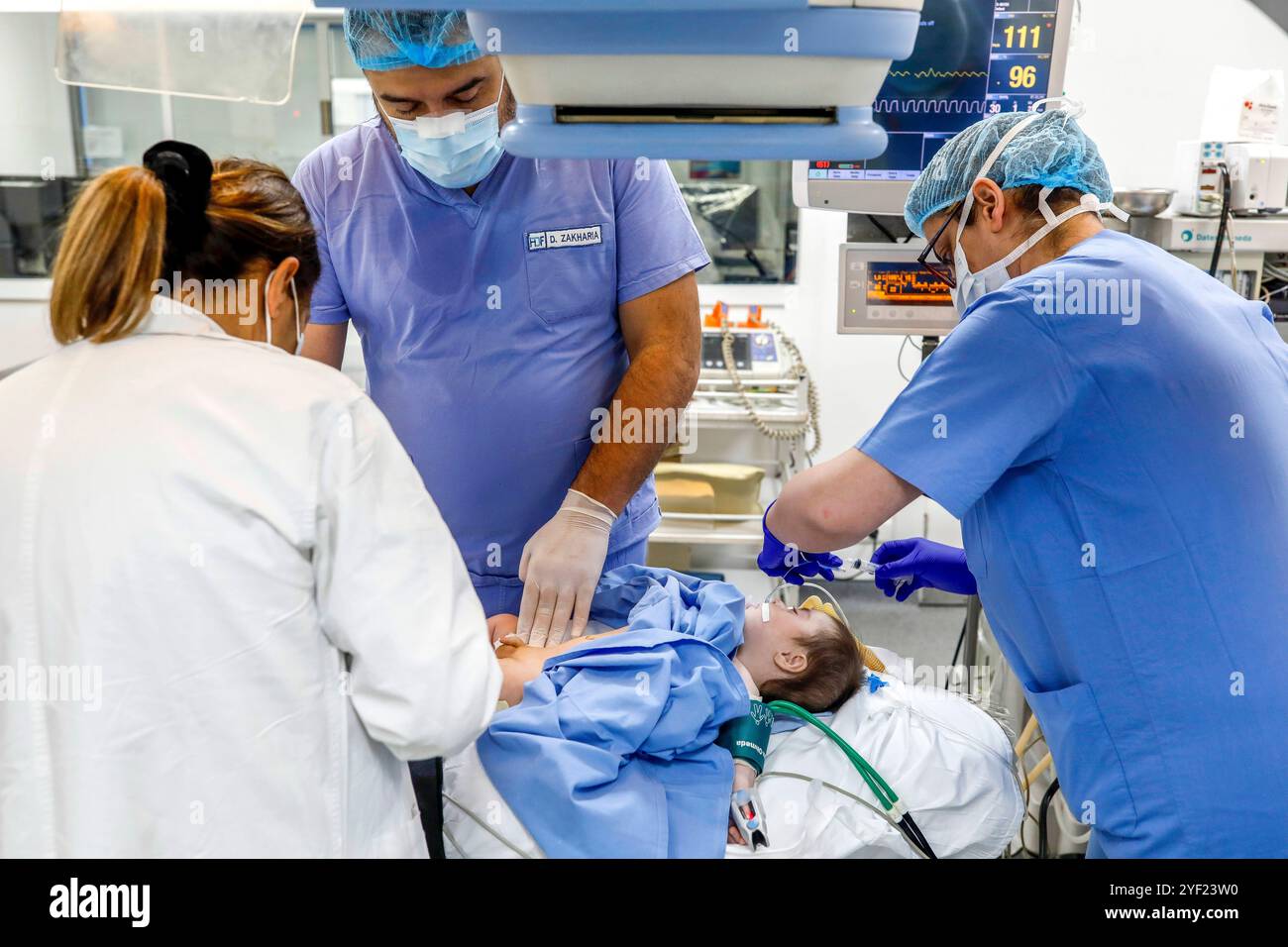 Cardiac surgery at Hotel Dieu de France hospital in Beirut, Lebanon ...