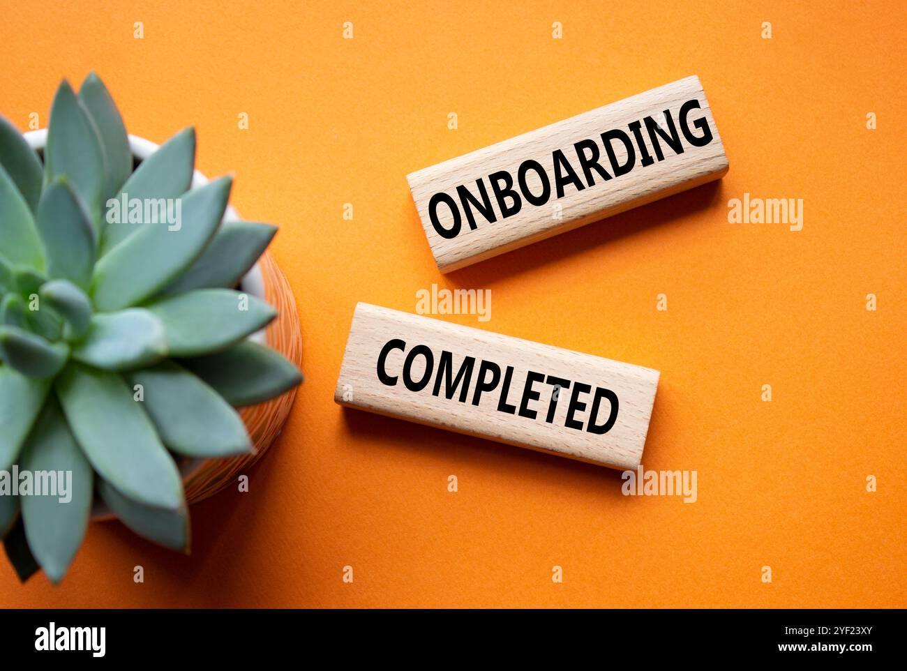 Onboarding Completed symbol. Concept word Onboarding Completed on ...