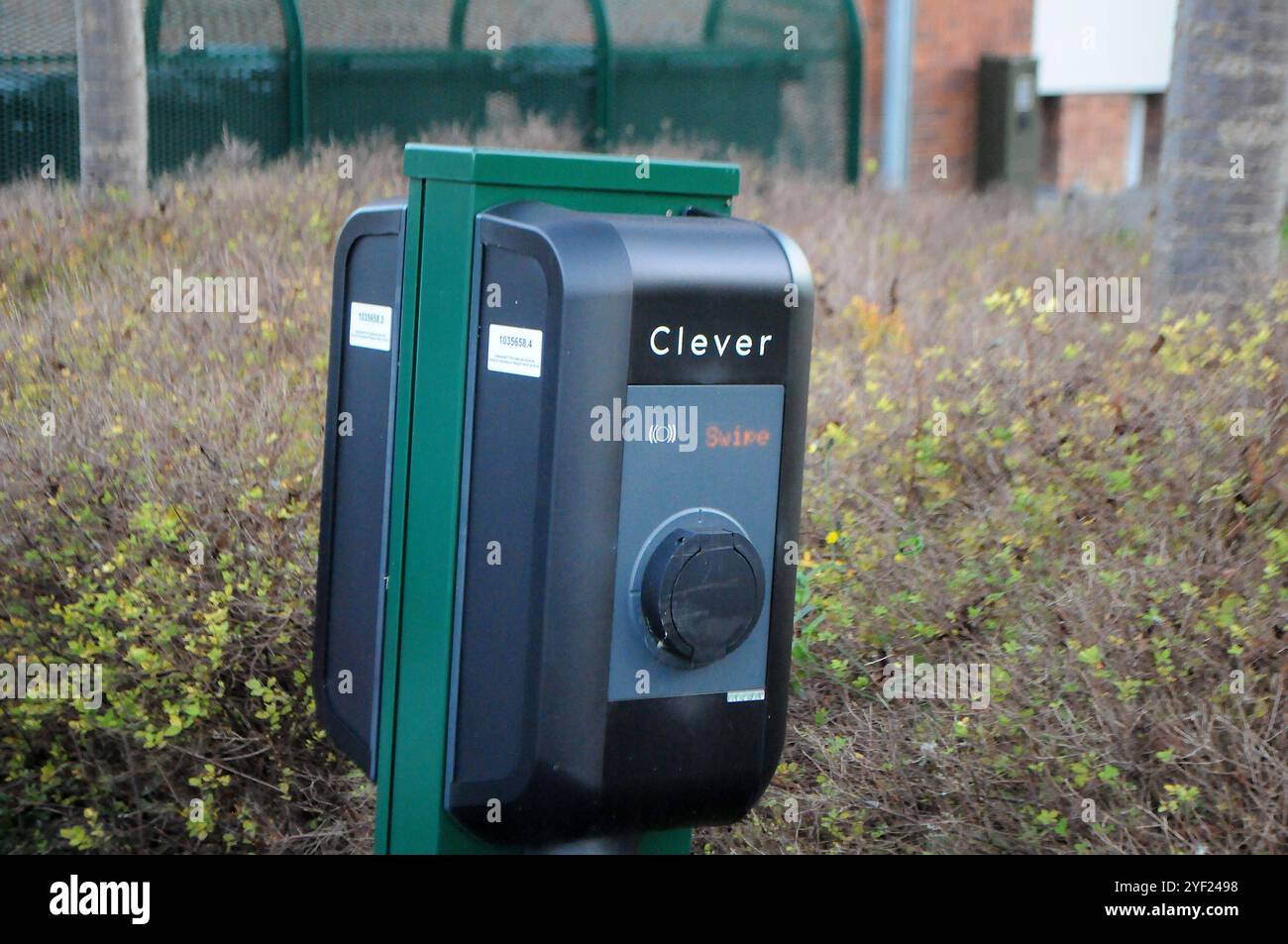 Copenhagen/ DenmarK/02 November 2024/ Clever electric chargeing point ...