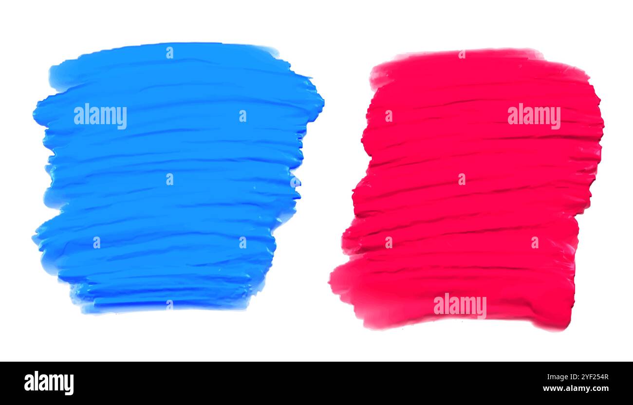hand painted watercolor texture set of two Stock Vector Image & Art - Alamy