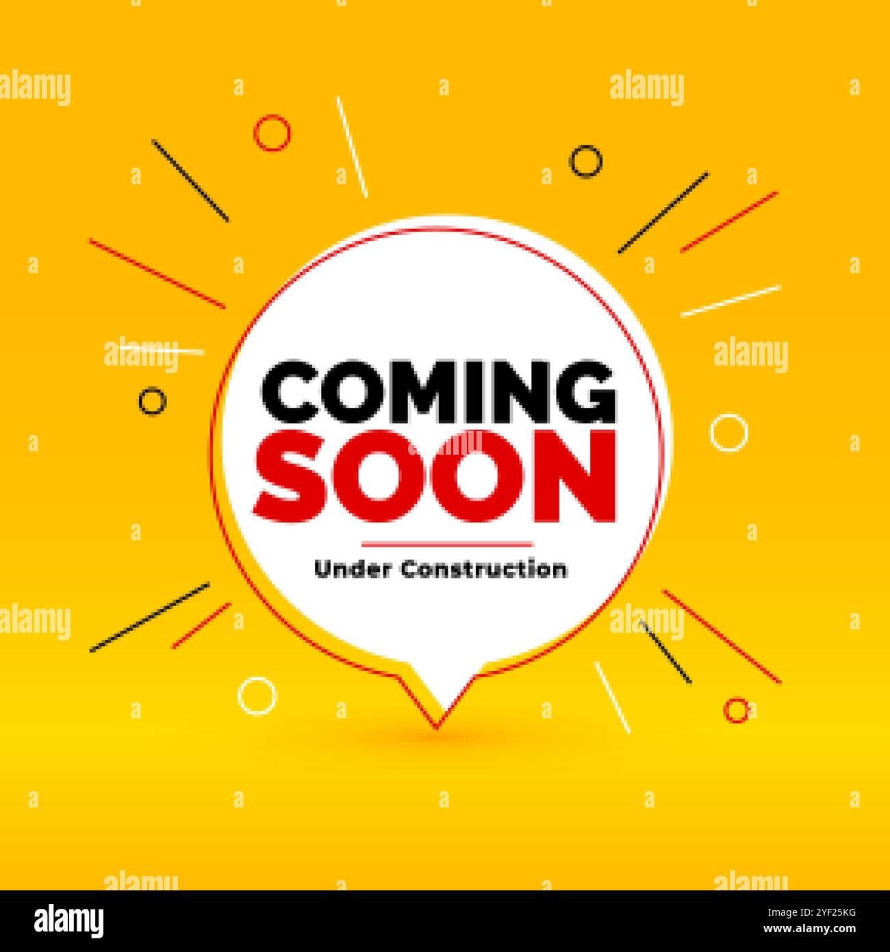 Under construction yellow hi-res stock photography and images - Alamy