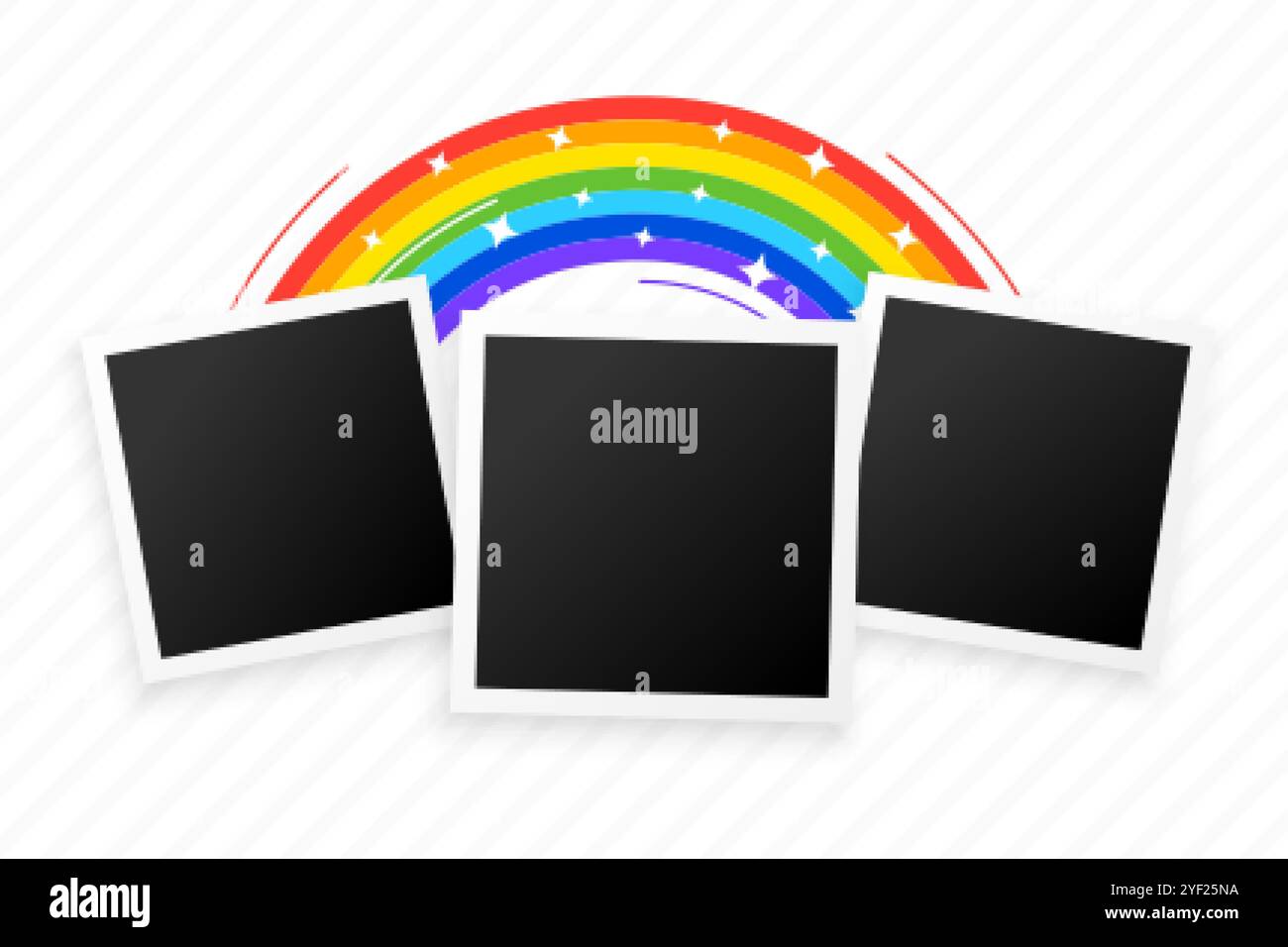 Three picture frames Stock Vector Images - Alamy