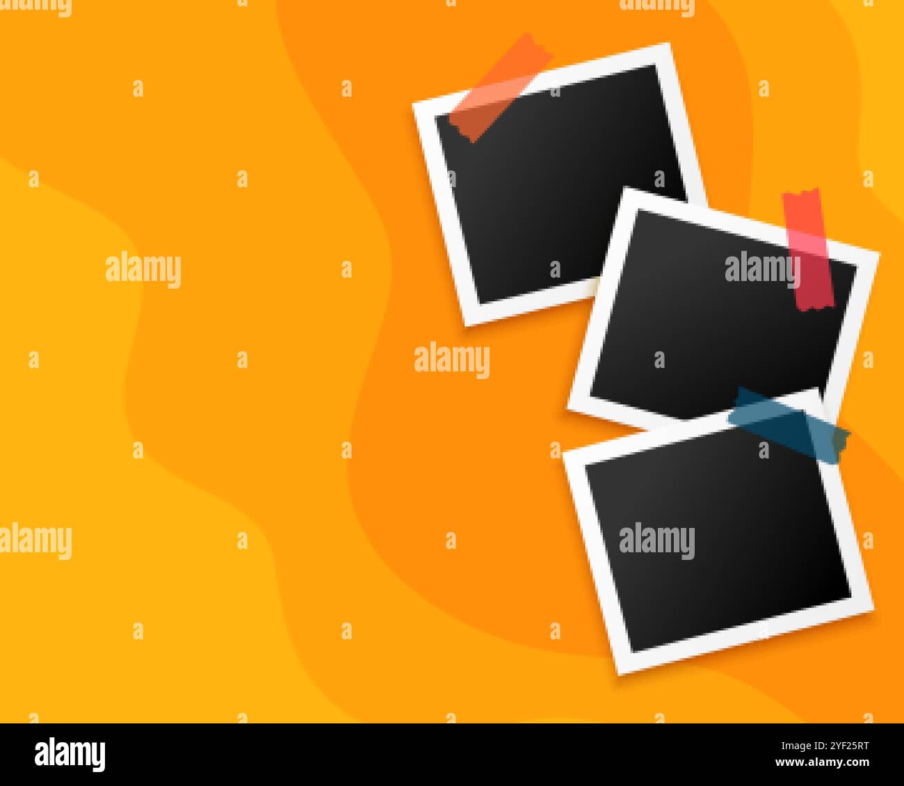 Three picture frames Stock Vector Images - Alamy