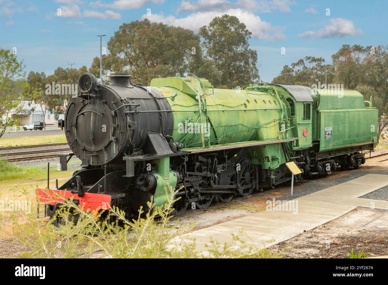 Australian steam locomotive hi-res stock photography and images - Alamy