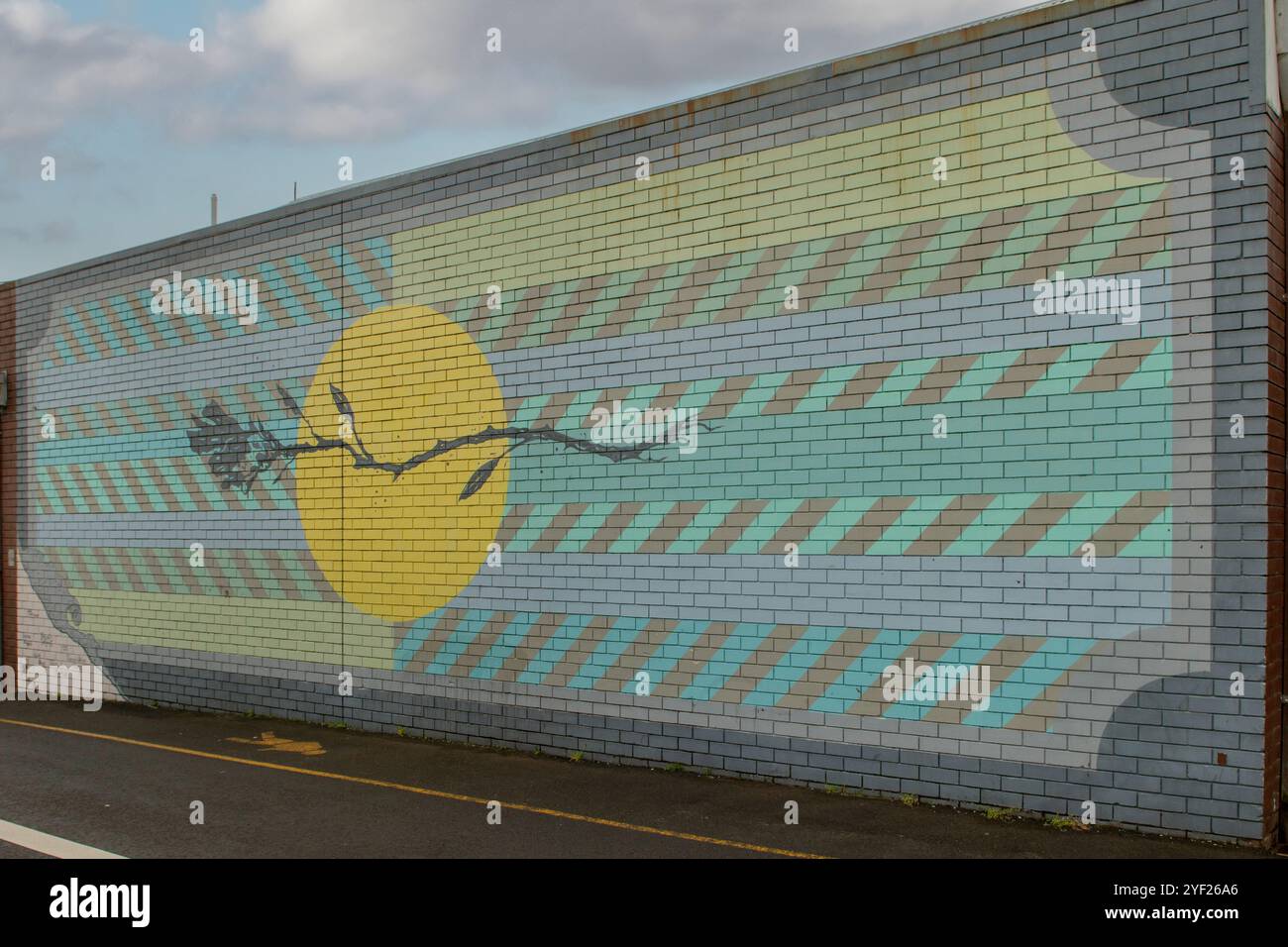 Street Art by Andrew Frazer, Collie, Western Australia, Australia Stock ...