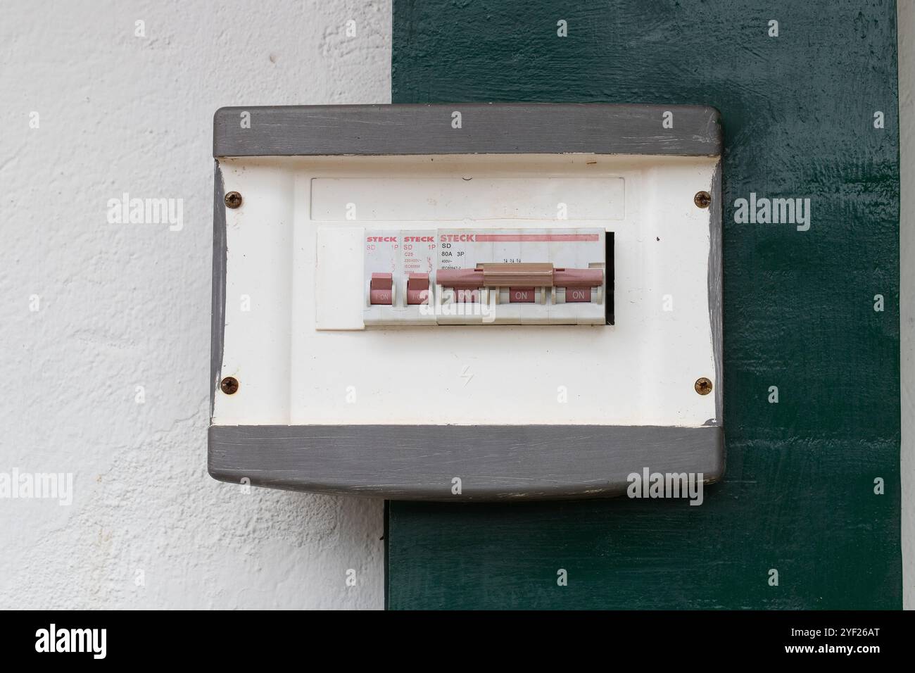 Molded Case Circuit Breaker Adjustable Range Stock Photo - Alamy