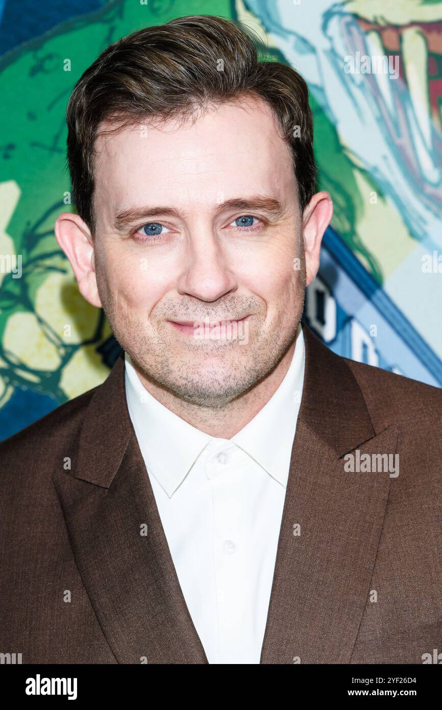 London, UK. 02nd Nov, 2024. Tom Lenk photographed at the media wall for ...
