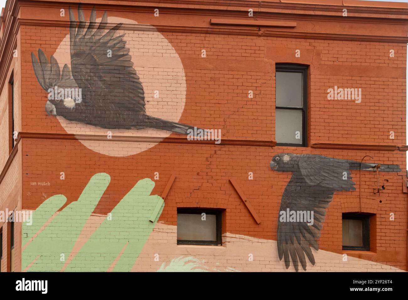 Street Art by Ian Mutch, Collie, Western Australia, Australia Stock ...