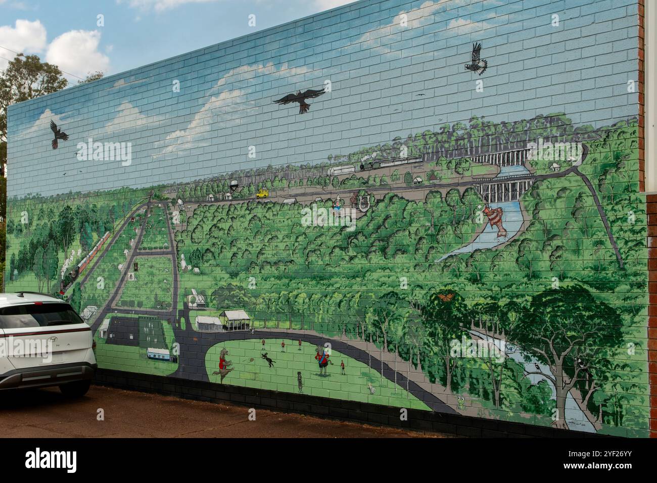 Street Art, Boyanup, Western Australia, Australia Stock Photo - Alamy