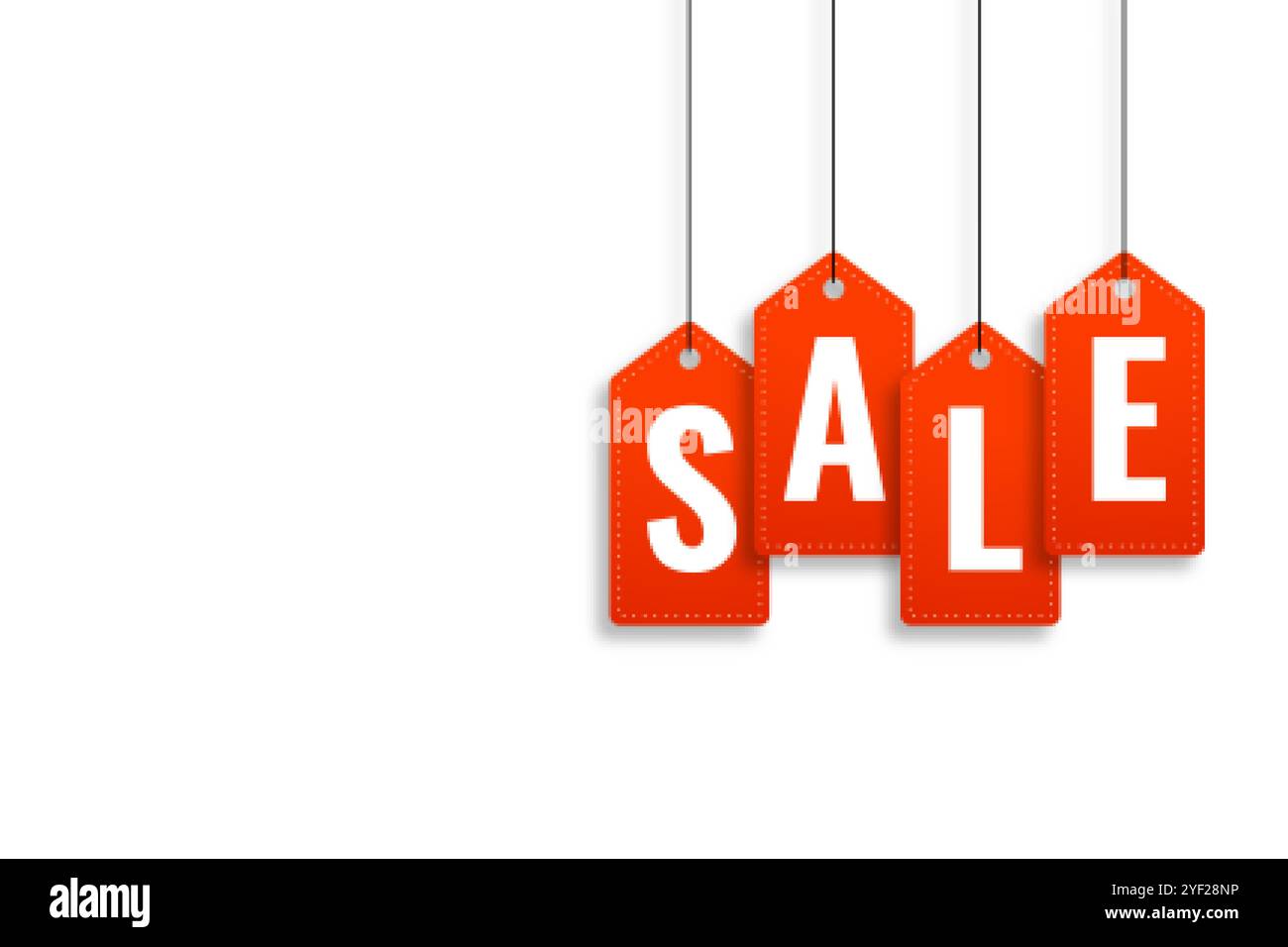 red sale price tag style banner design template Stock Vector Image ...