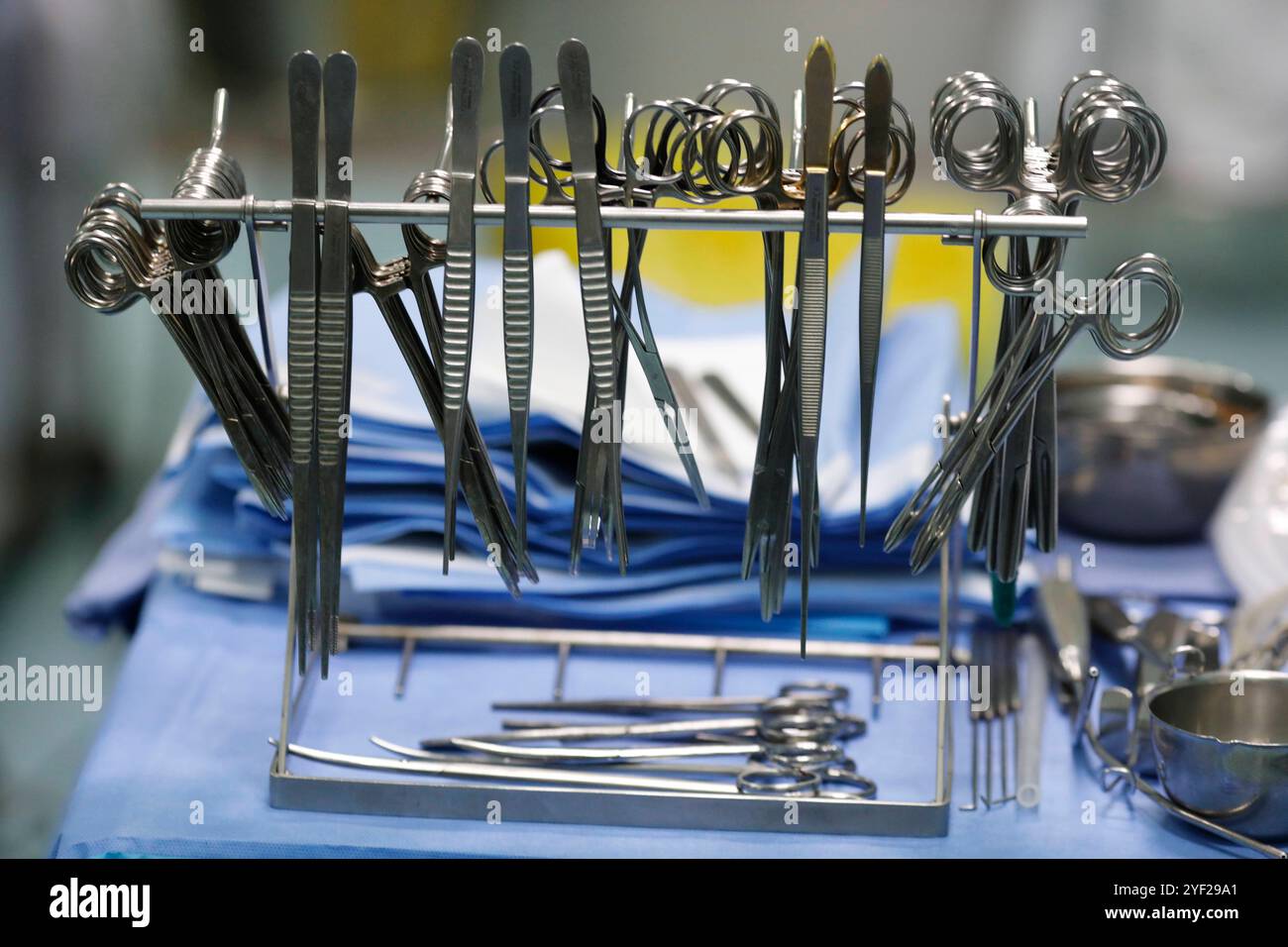 Cardiology Hospital. Operating theater. Cardiac surgery. Surgical ...