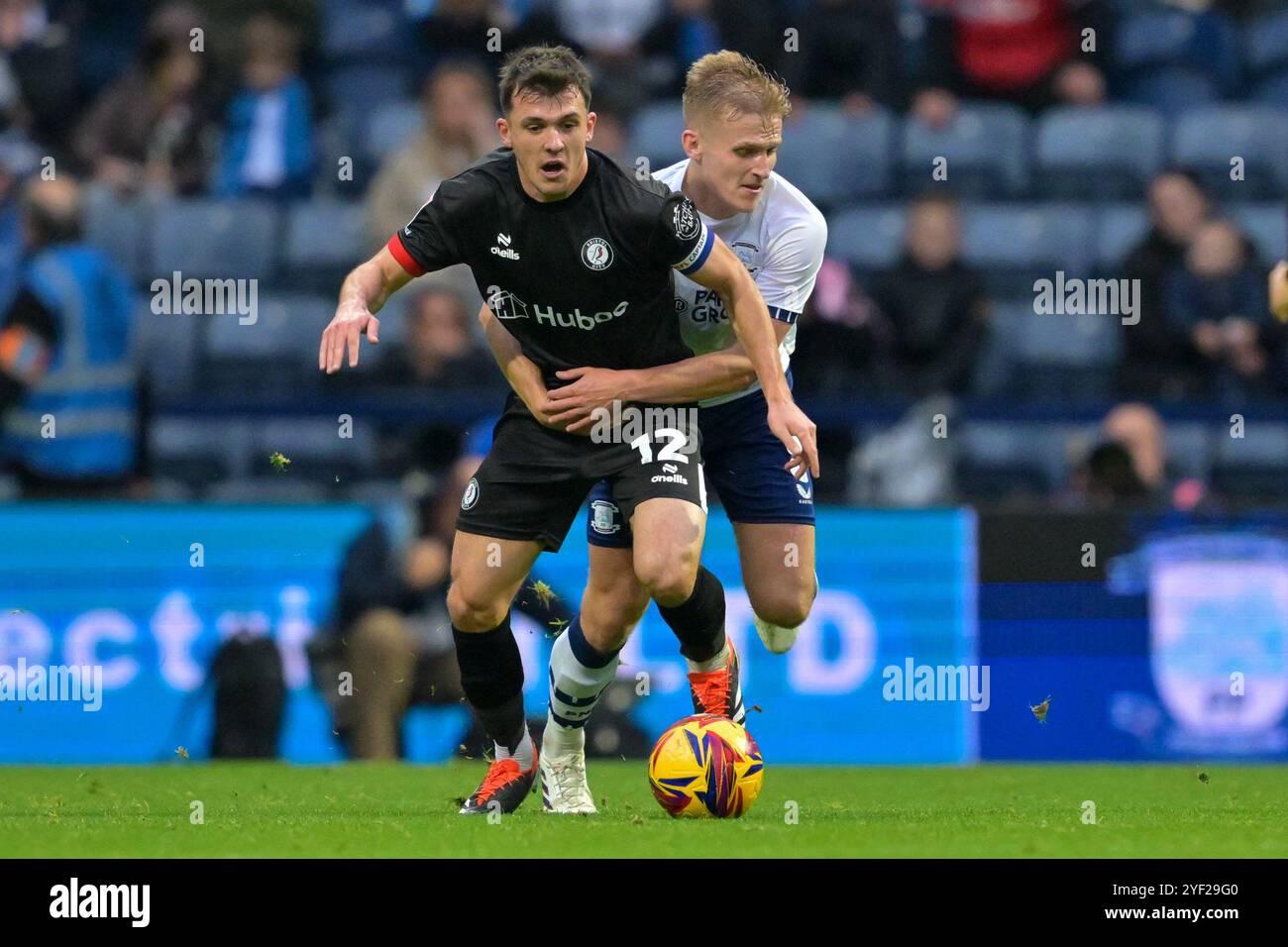 Deepdale, Preston, UK. 2nd Nov, 2024. EFL Championship Football ...