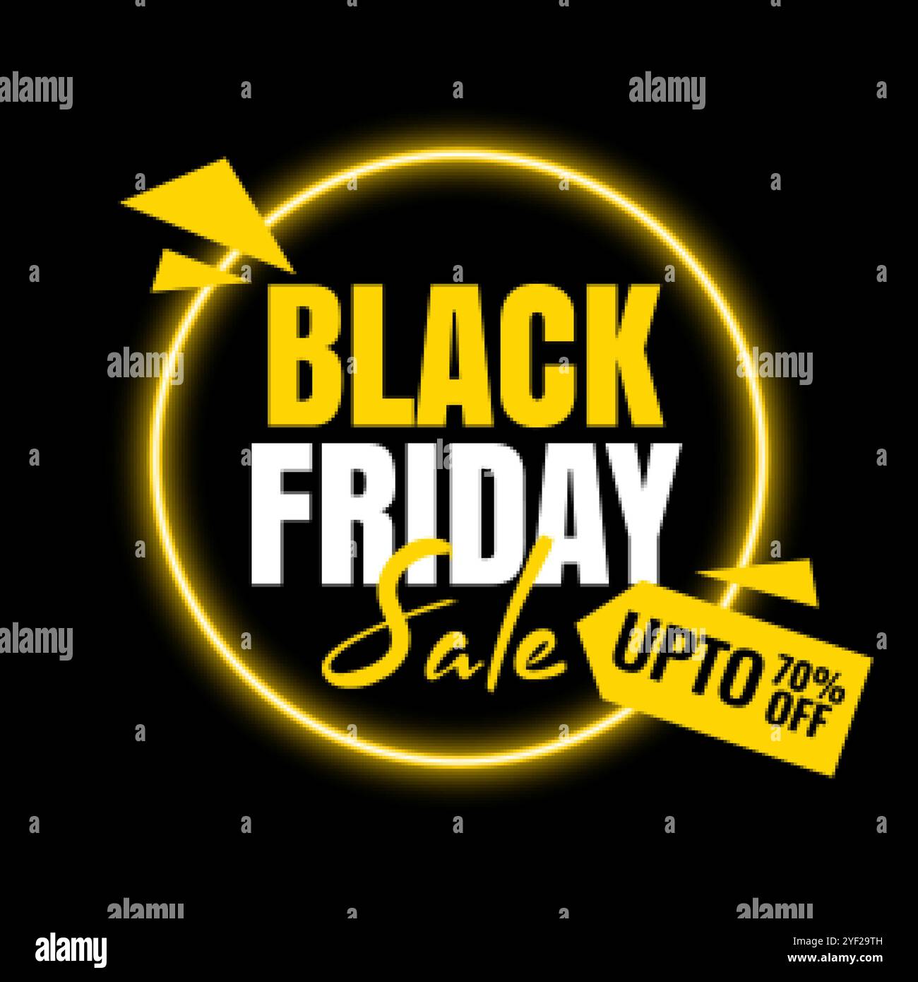 black friday sale and deals background design Stock Vector Image & Art ...