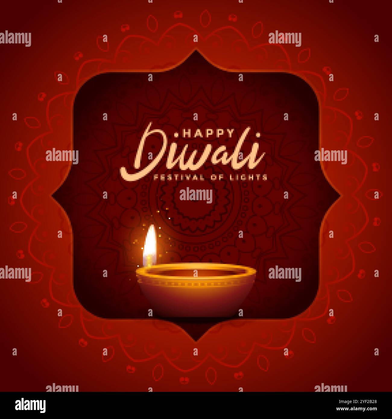 Abstract style vector diwali background hi-res stock photography and ...