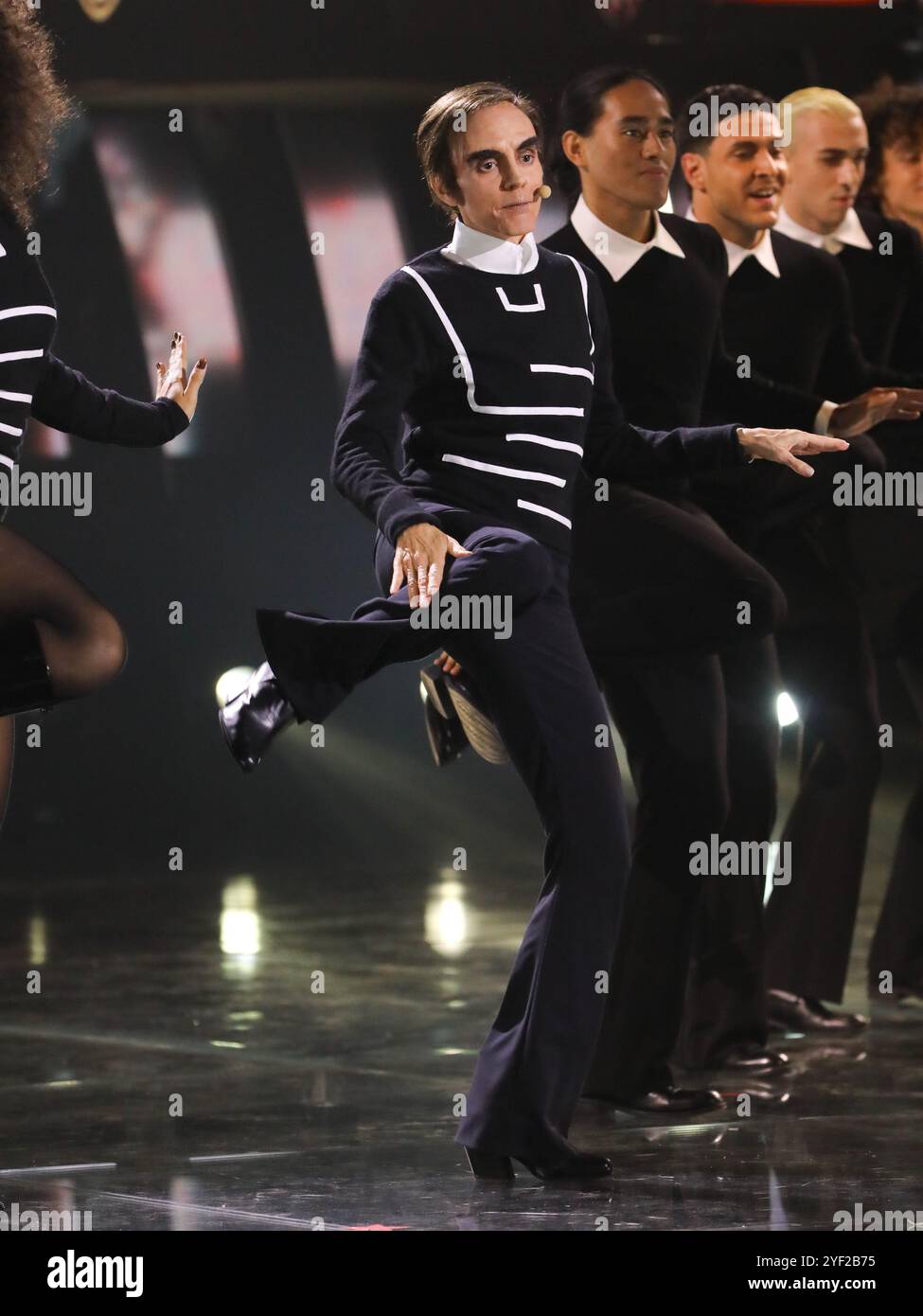 Rome, Rai studios ex Dear, TV show "Tale e Quale Show". In the photo ...