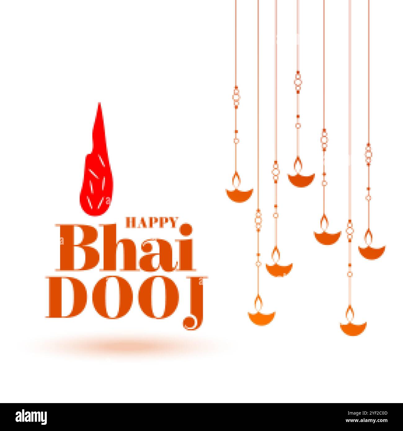 Traditional indian bhai dooj celebration background vector Stock Vector ...