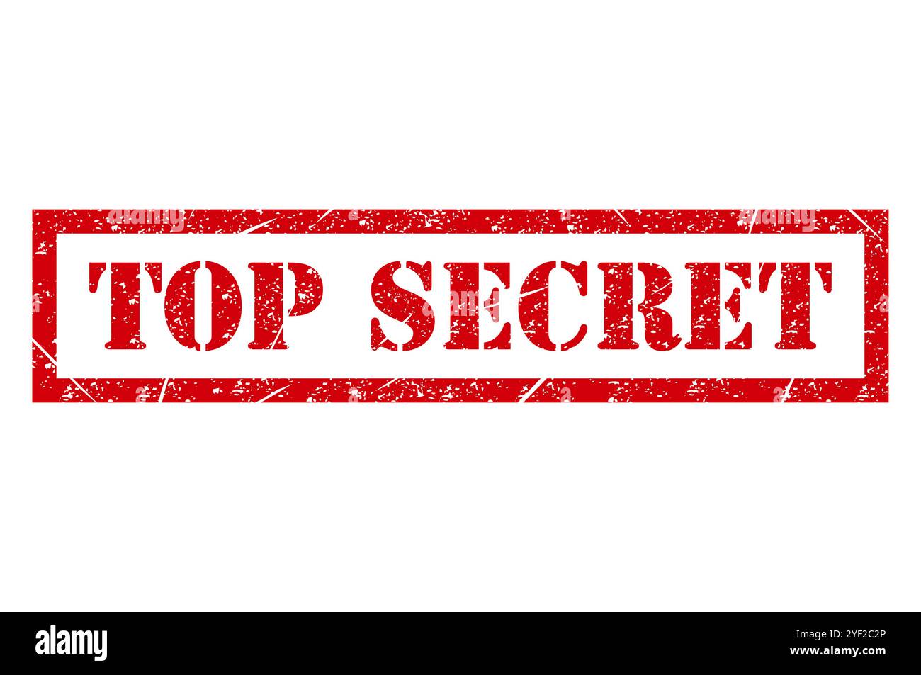 Top secret stamp symbol, label sticker sign button, text banner vector ...