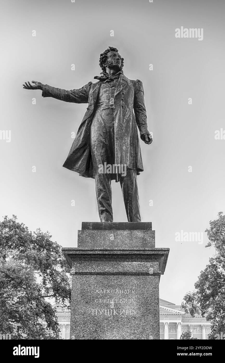 Alexander park st petersburg Black and White Stock Photos & Images - Alamy